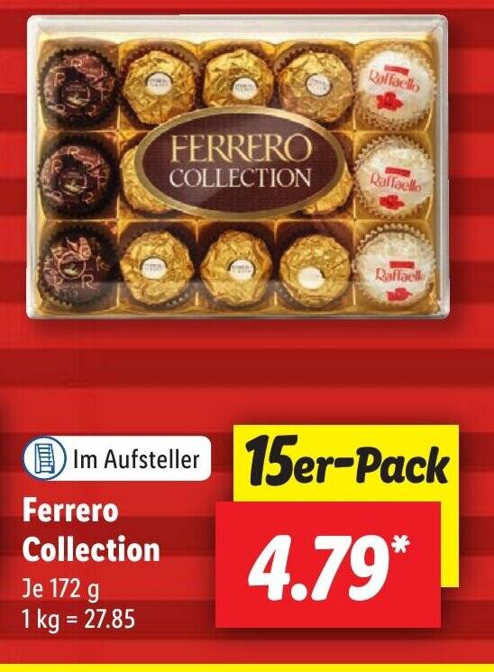 Ferrero Collection 172 g Angebot bei Lidl