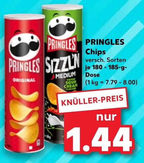 PRINGLES Chips 180 - 185-g- Dose Angebot bei Kaufland