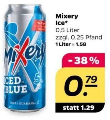 Mixery Ice 0,5 Liter Angebot bei NETTO