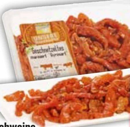 Schweine-Geschnetzeltes nach Gyros Art Angebot bei Edeka
