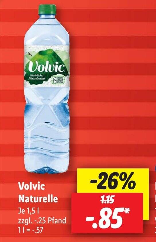 Volvic Naturelle 1,5 l Angebot bei Lidl