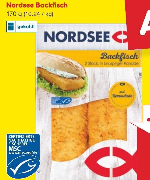 Nordsee Backfisch 170 g Angebot bei Netto Marken-Discount