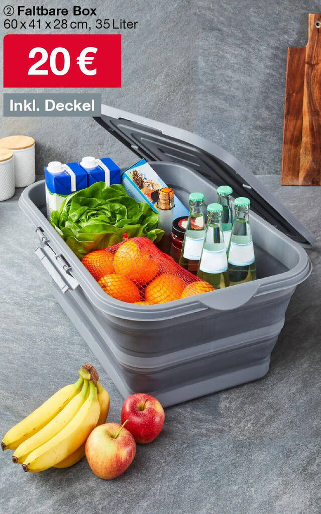 Faltbare Box Angebot bei Woolworth