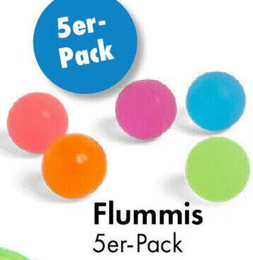 Flummis 5er-Pack Angebot bei TEDi