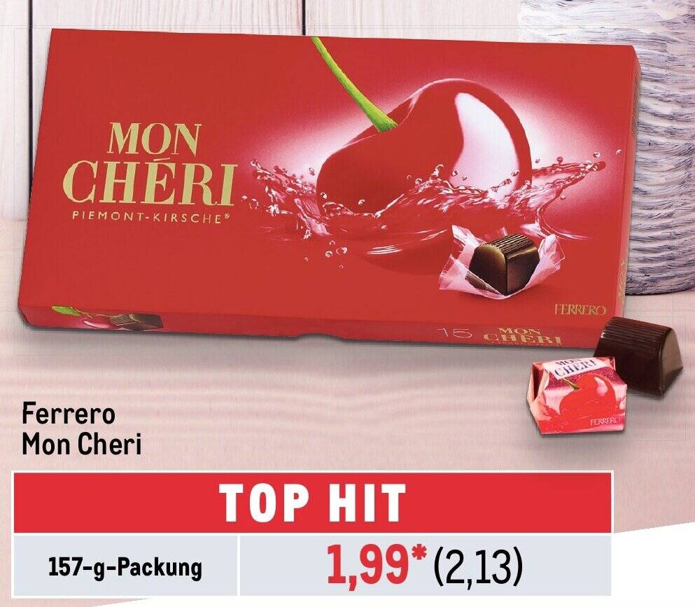 Mon Cherie Angebot