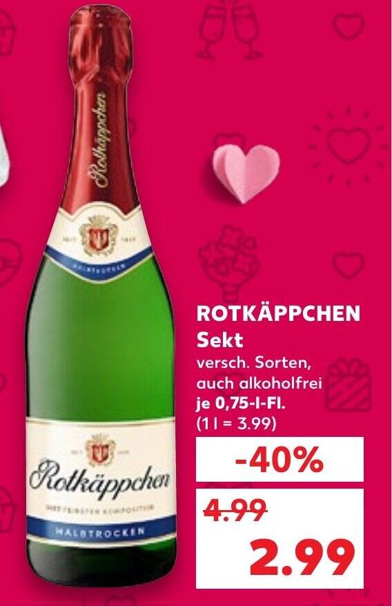 Schöne Rotkäppchen Sekt Angebot Kaufland Ebenbild