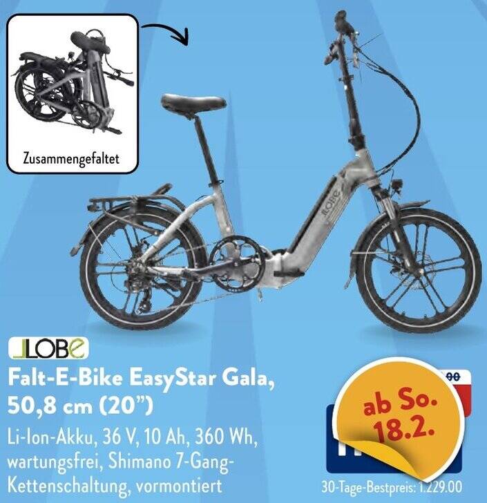 E Bike Aldi Sud