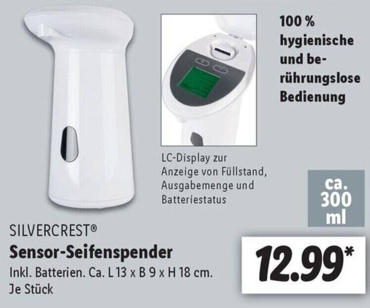 Verwunderlich Sensor Mãƒâ¼lleimer Lidl Bild