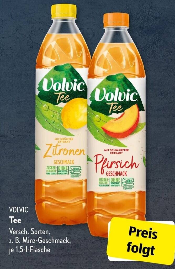 Fabelhafte Volvic Tee Angebot Bilder