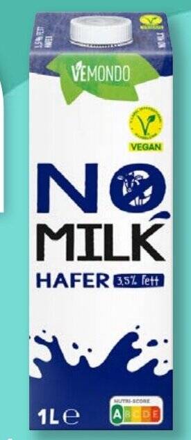 Vemondo No Milk Haferdrink 1 l Angebot bei Lidl