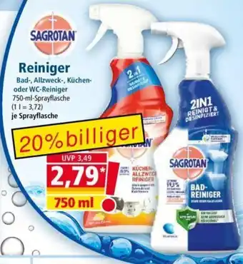 SAGROTAN Reiniger 750 ml Angebot bei Norma