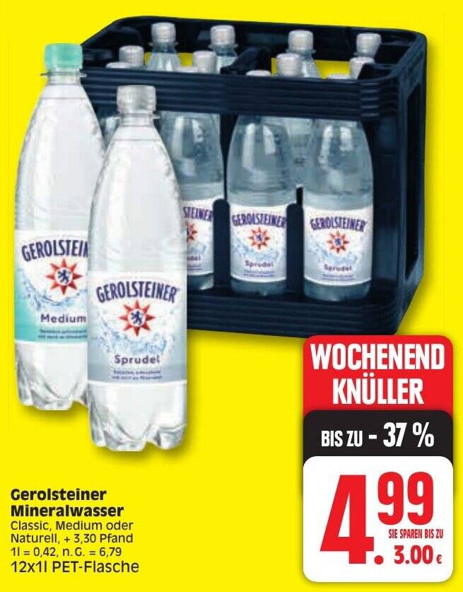 Schöne Gerolsteiner Angebot Diese Woche Bild
