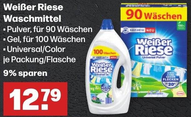 Faszinierend Weißer Riese 100 Wäschen Angebot Ebenbild