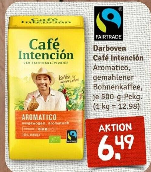 Darboven Café Intención Aromatico, gemahlener Bohnenkaffee, 500 Angebot ...