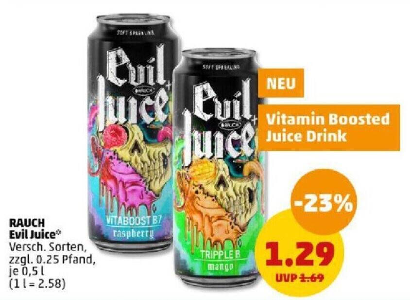 RAUCH Evil Juice 0,5 l Angebot bei PENNY