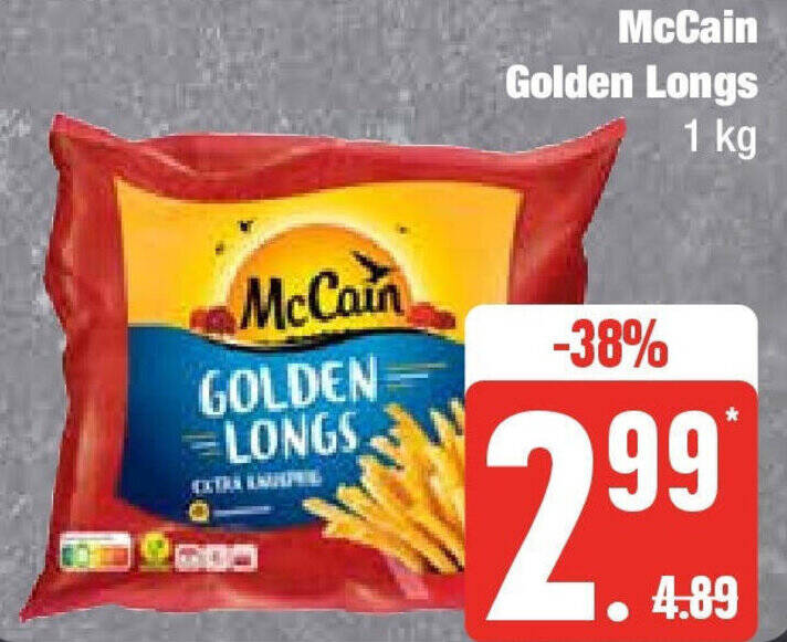 McCain Golden Longs 1 kg Angebot bei Edeka