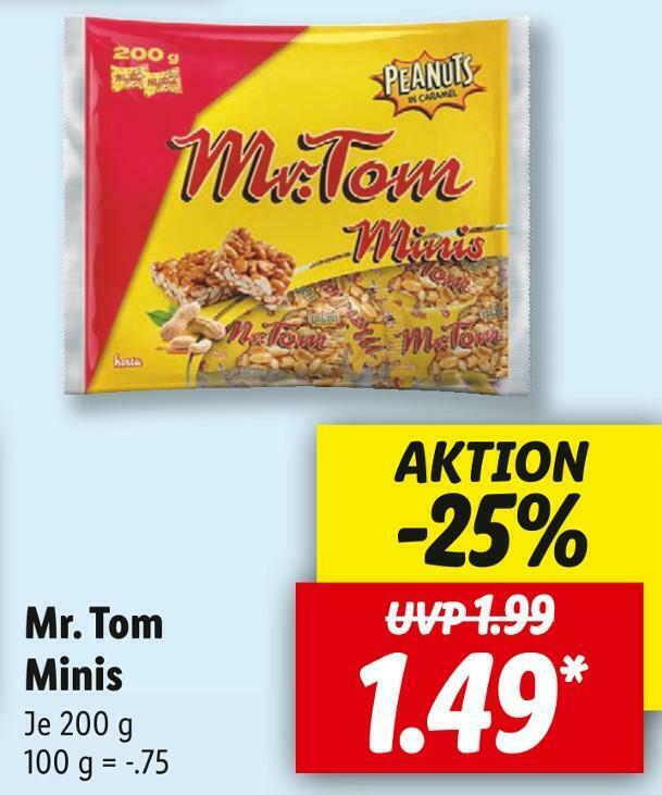Mr. tom riegel Angebot bei Lidl