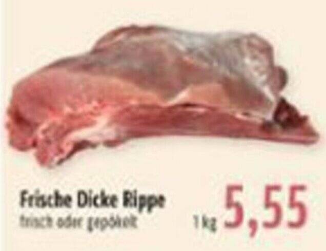 Frische Dicke Rippe trisch oder gepoket 1kg Angebot bei BUNGERT