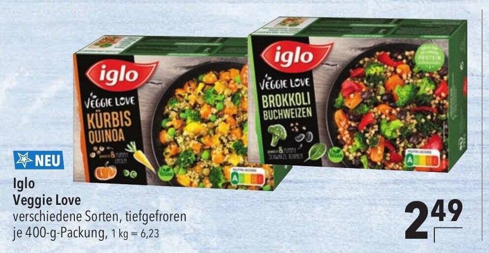 Iglo Veggie Love 400g Angebot bei CITTI Markt
