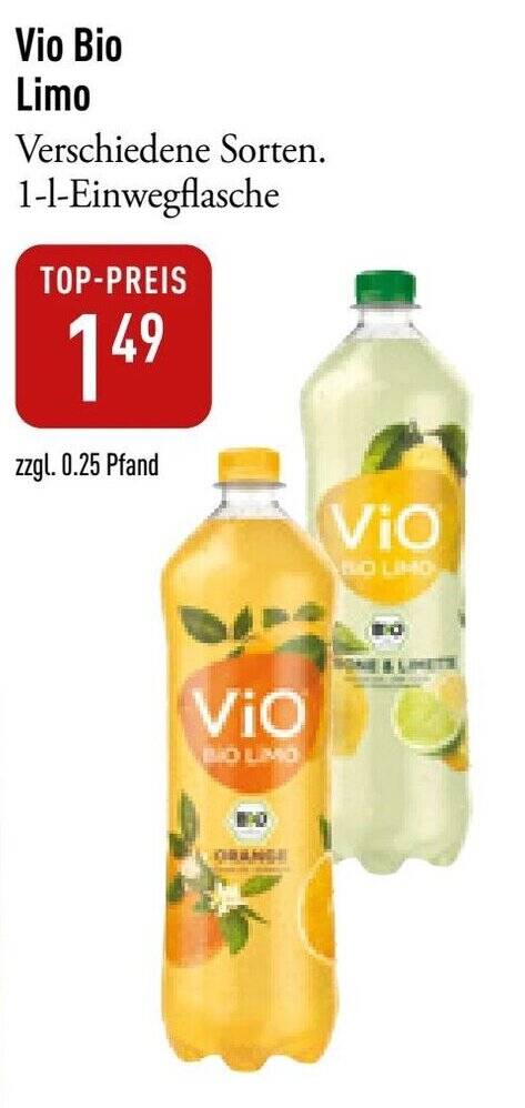 Vio Bio Limo 1L Angebot bei Galeria Markthalle