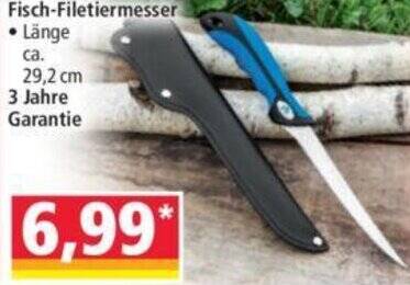 Solax Sunshine Fisch-Filetiermesser Angebot bei Norma