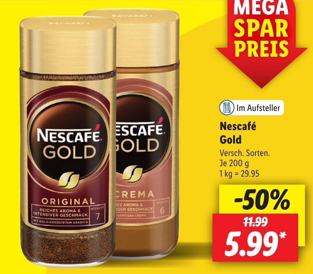 Faszinierend Nescafe Gold Angebot Diese Woche Bild