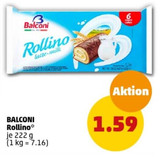 BALCONI Rollino 222 g Angebot bei PENNY