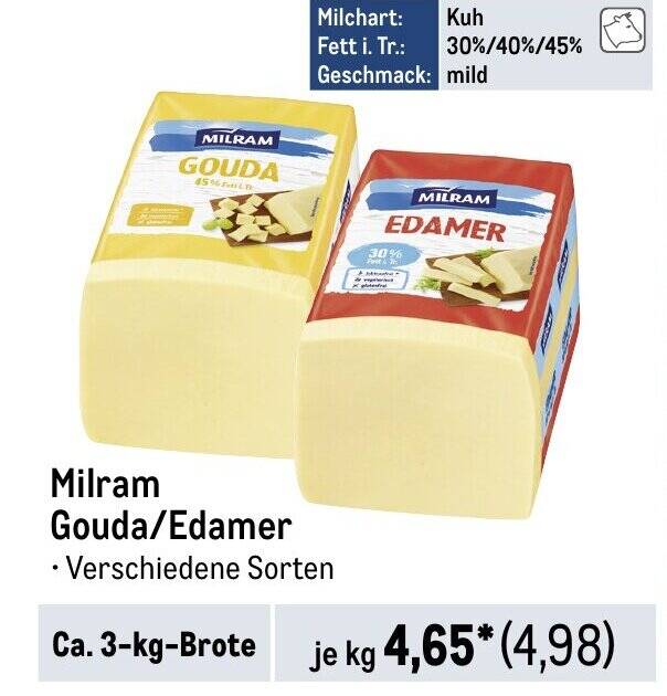 Alle Edamer Angebote - Entdecken Sie das günstigste Edamer Angebot!