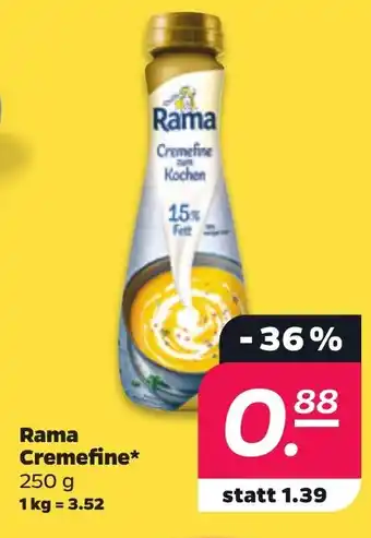 Rama Cremefine 250 g Angebot bei NETTO