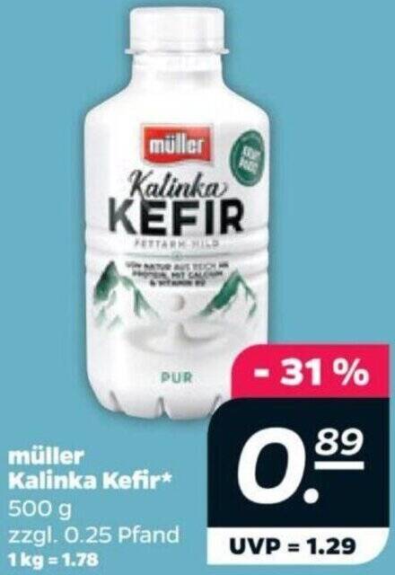 müller Kalinka Kefir 500 g Angebot bei NETTO