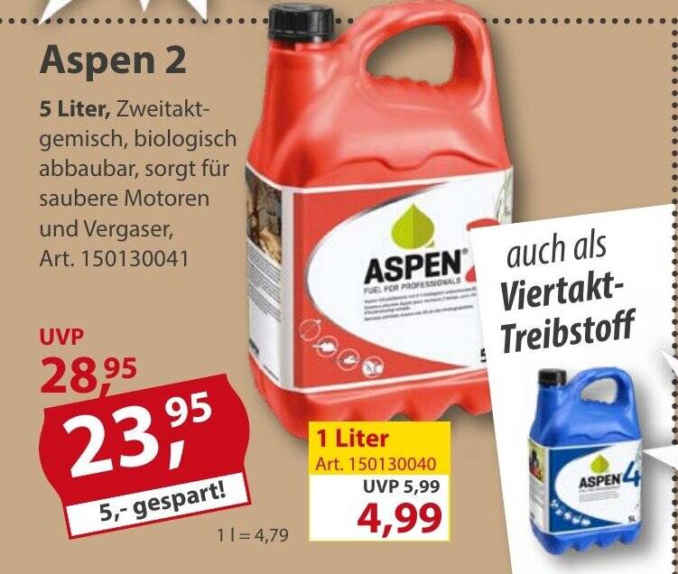 Aspen 2 Sonderpreis Baumarkt