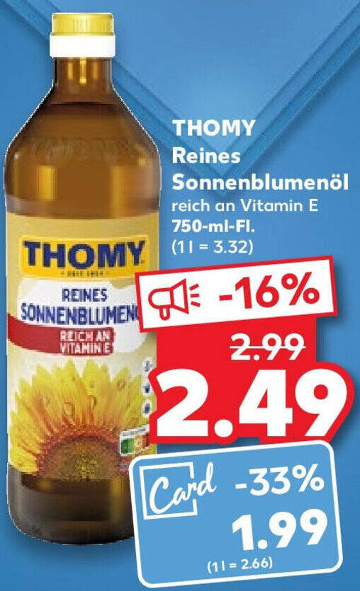 Stilvolle Thomy Sonnenblumenãl Angebot Fotos