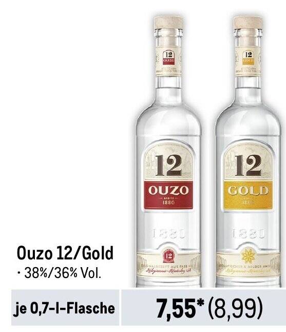 Alle Ouzo 12 gold Angebote - Entdecken Sie das günstigste Ouzo 12 gold ...