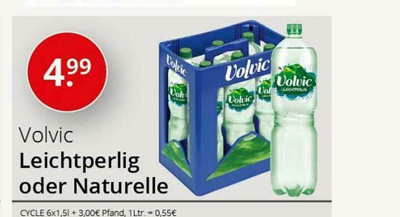 Volvic Leichtperlig Oder Naturelle Angebot bei Sagasser