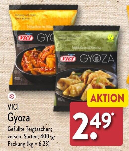 VICI Gyoza 400g Angebot bei Aldi Nord