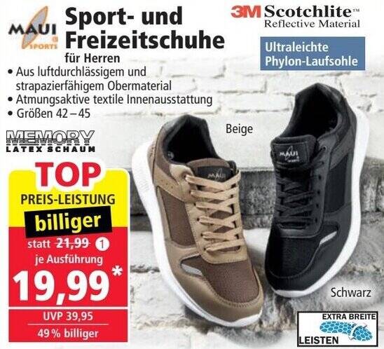 MAUI SPORTS Sport und Freizeitschuhe Angebot bei Norma