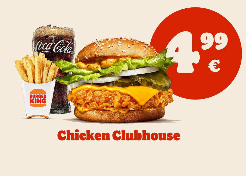 Chicken Clubhouse Angebot bei Burger King