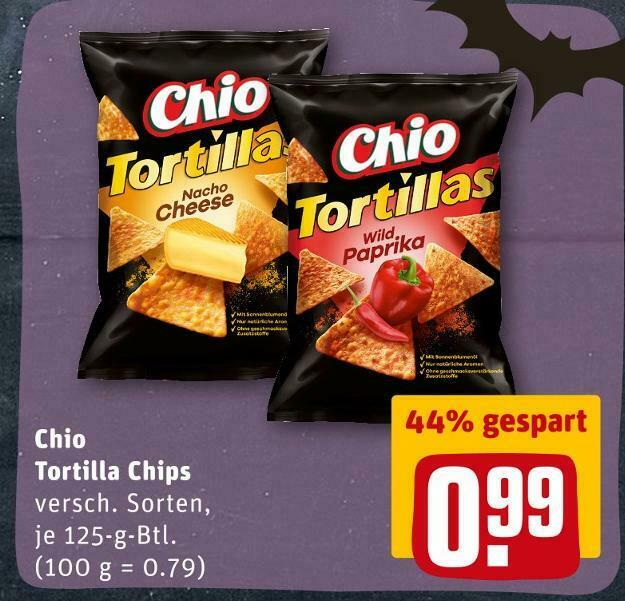 Chio tortilla chips Angebot bei REWE