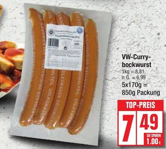 Currywurst Vw Edeka