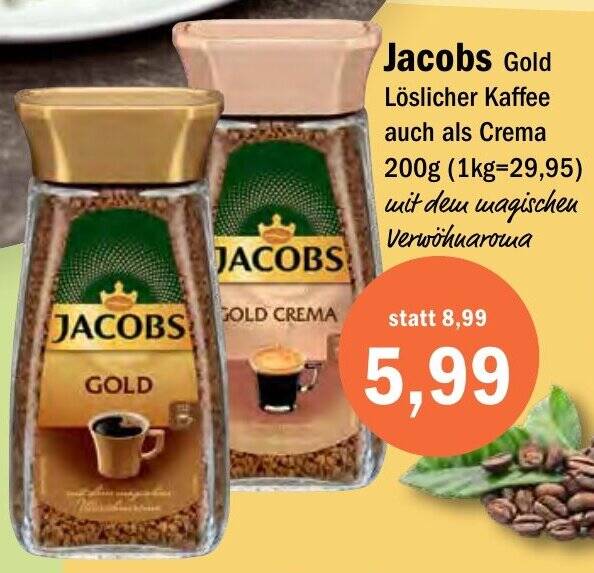 Wunderschne Jacobs Lslicher Kaffee Angebot Ebenbild