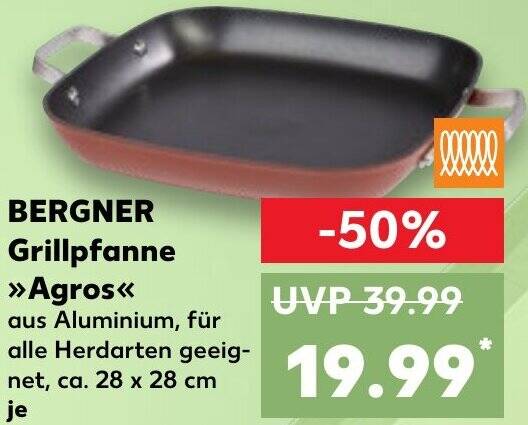 BERGNER Grillpfanne Agros Angebot bei Kaufland
