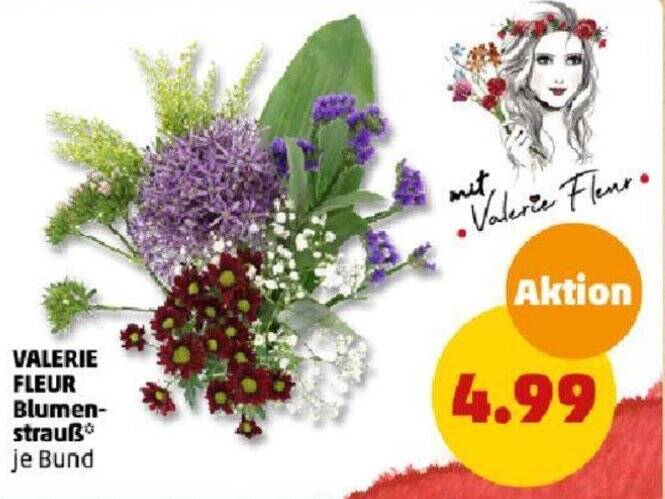 VALERIE FLEUR Blumen- strauß Angebot bei PENNY