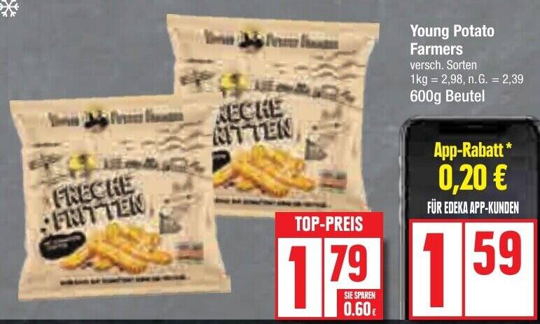 Young Potato Farmers 600g Beutel Angebot bei Edeka