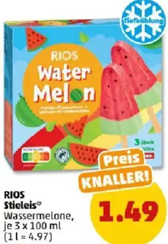 RIOS Stieleis 3x100 ml Angebot bei PENNY