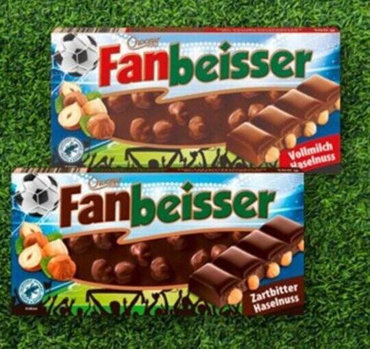 CHOCEUR Fan-/ Nussbeisser 100-g-Packung Angebot bei Aldi Nord