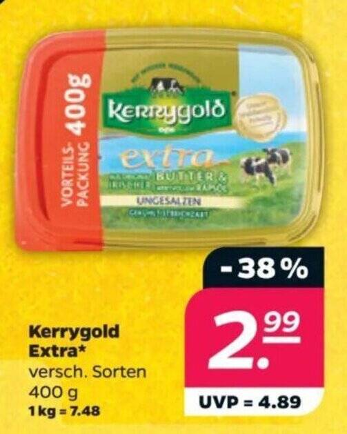 Kerrygold Extra 400 g Angebot bei NETTO