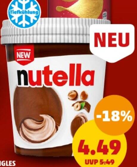FERRERO Nutella-Eis 470 ml Angebot bei PENNY
