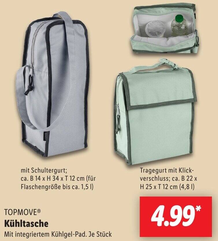 TOPMOVE Kühltasche Angebot bei Lidl
