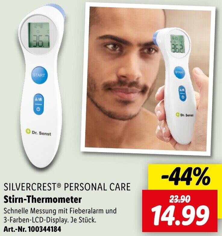 SILVERCREST PERSONAL CARE Stirn-Thermometer Angebot bei Lidl