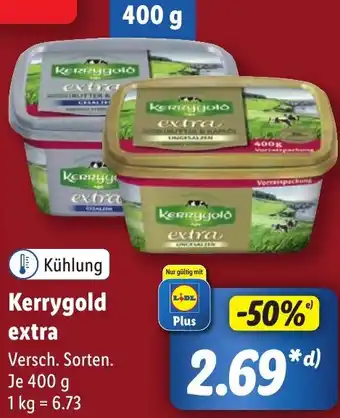 Kerrygold extra 400 g Angebot bei Lidl